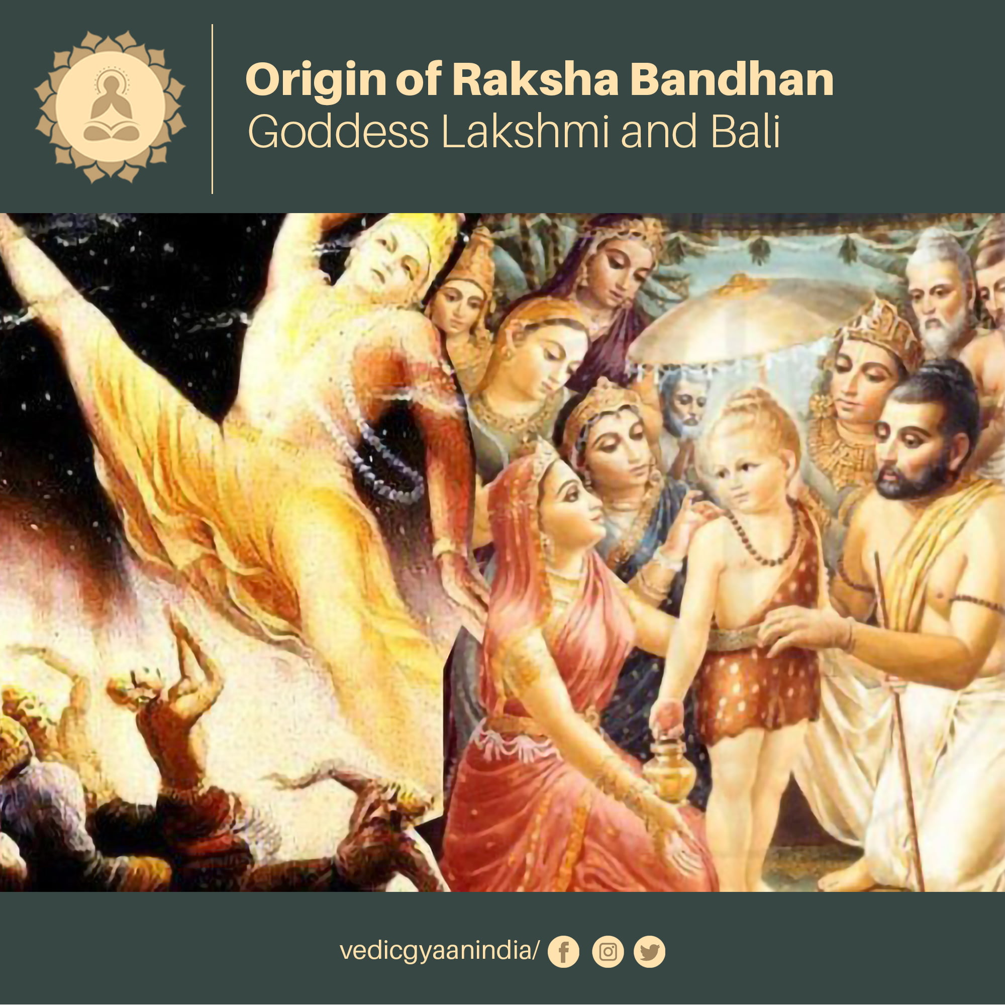Amazing Facts Behind Raksha Bandhan - Vedic Gyaan