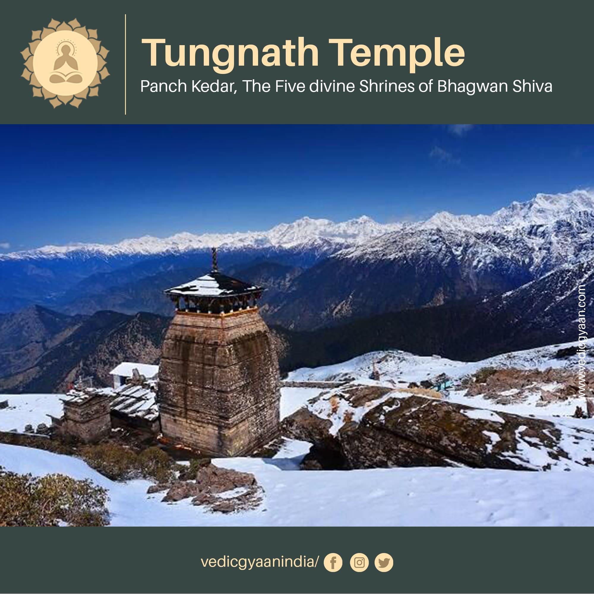 Panch Kedar- The 5 divine Shrines of Lord Shiva - Vedic Gyaan