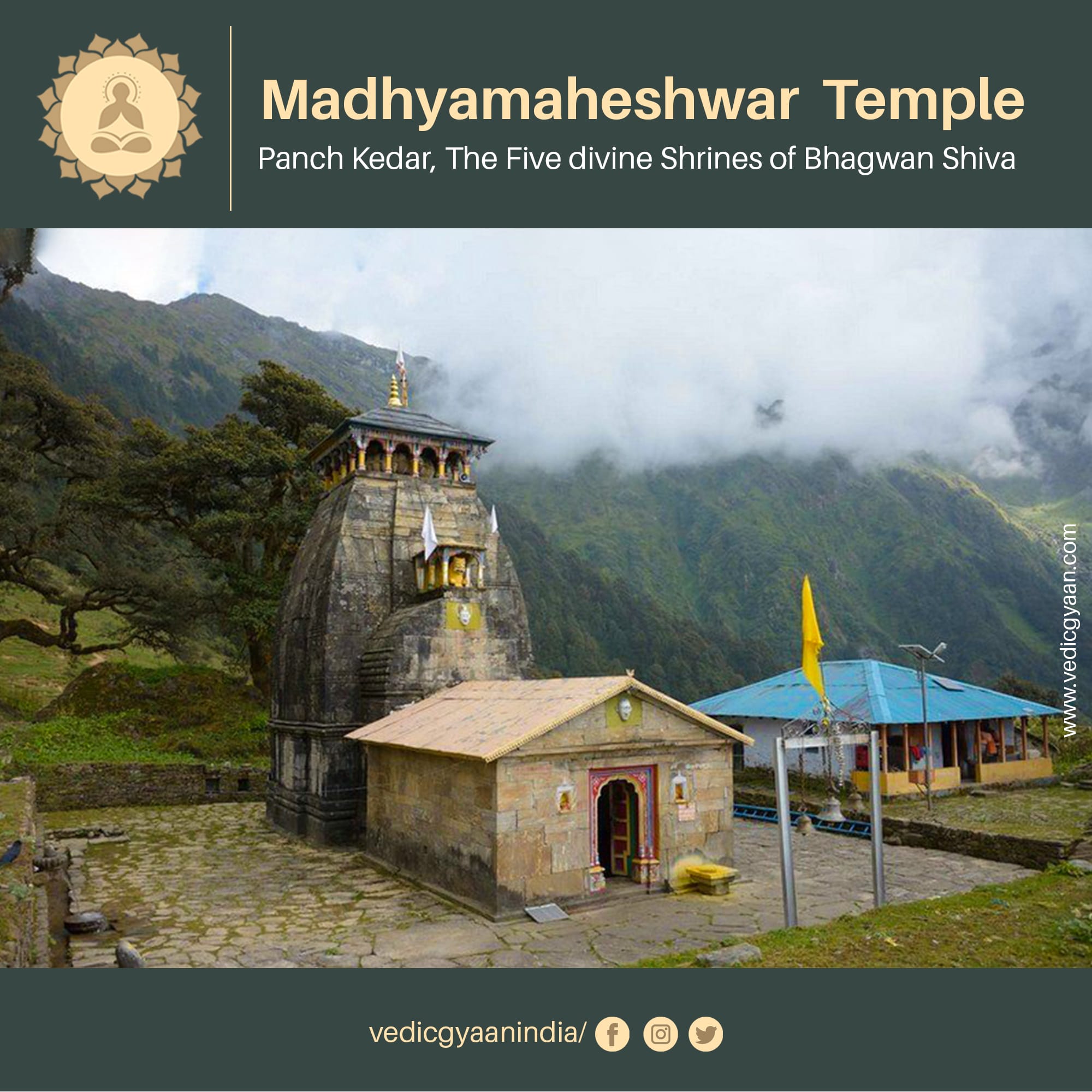 Panch Kedar- The 5 divine Shrines of Lord Shiva - Vedic Gyaan